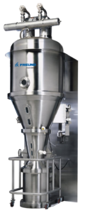 Fluid Bed Top Spray Granulation Systems from Freund-Vector